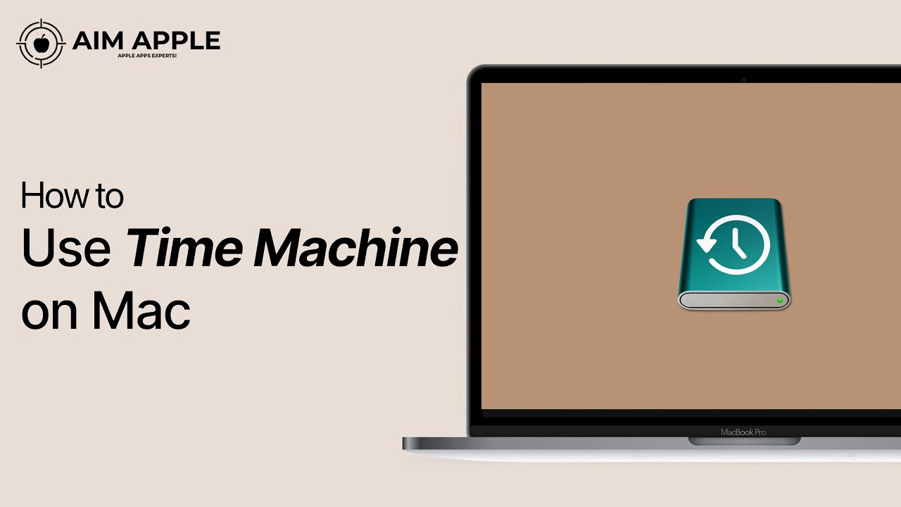 How to back up your Mac with Time Machine | Aim Apple - YouTube