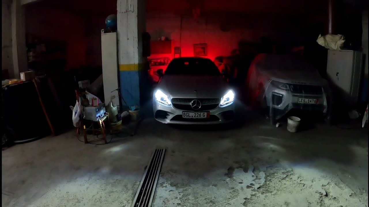 Mercedes c200 coupe first mod - YouTube