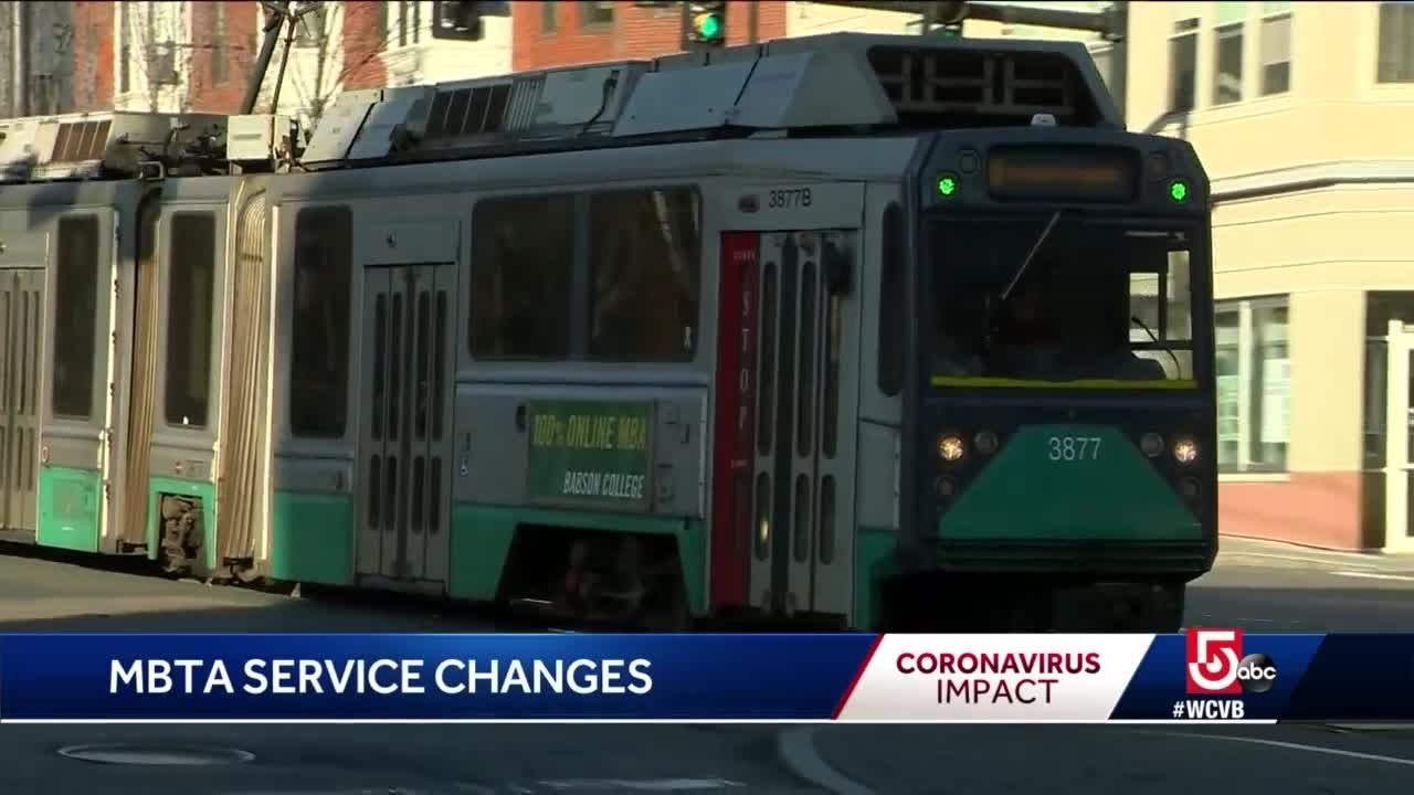 MBTA implements service changes - YouTube