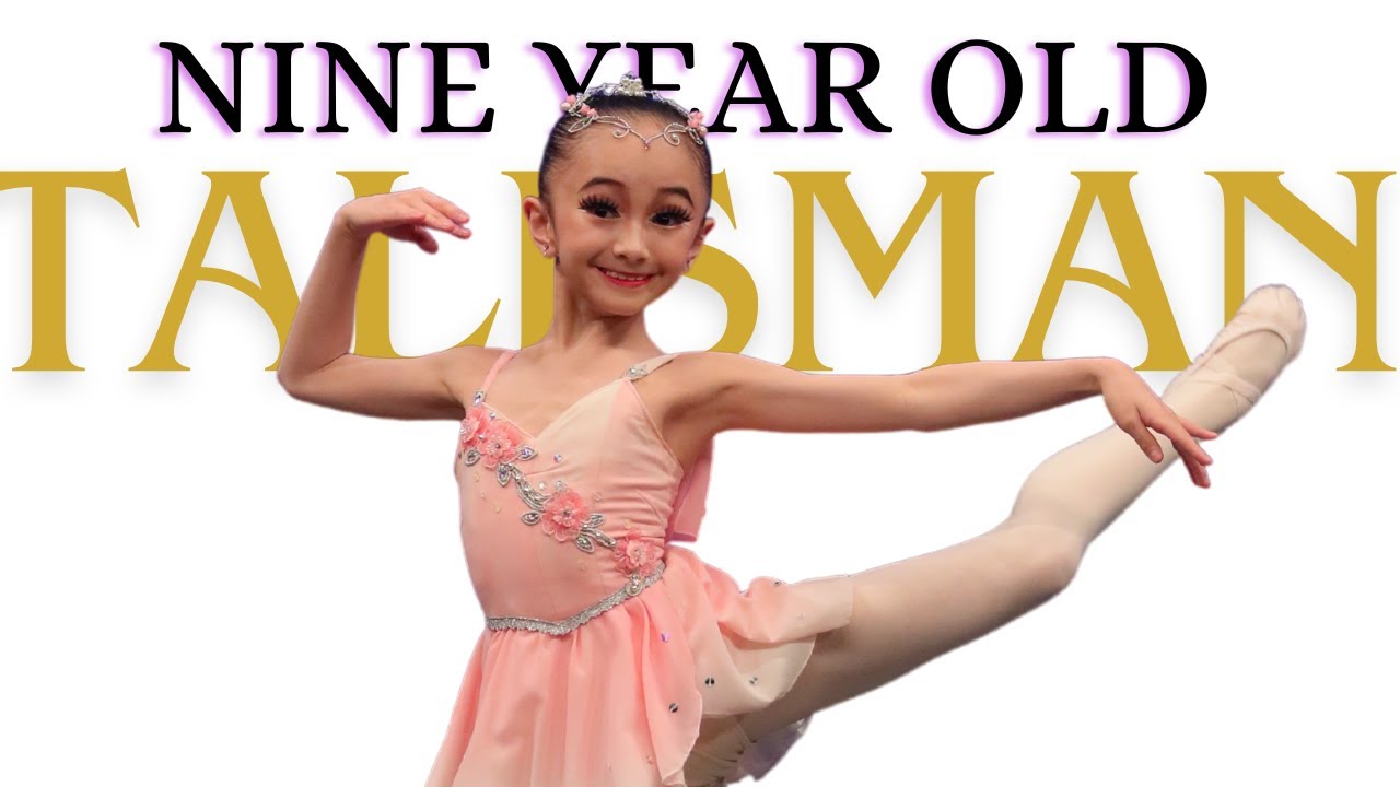 9 YEAR OLD Akari Kuroda Talisman at YGP JAPAN 2025 SEASON バレエ - YouTube