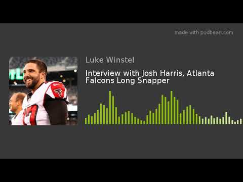 Interview with Josh Harris, Atlanta Falcons Long Snapper - YouTube
