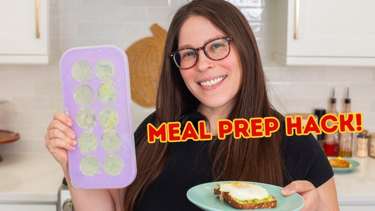 Can You Freeze Guacamole? YES! Easy Meal Prep Hack - YouTube