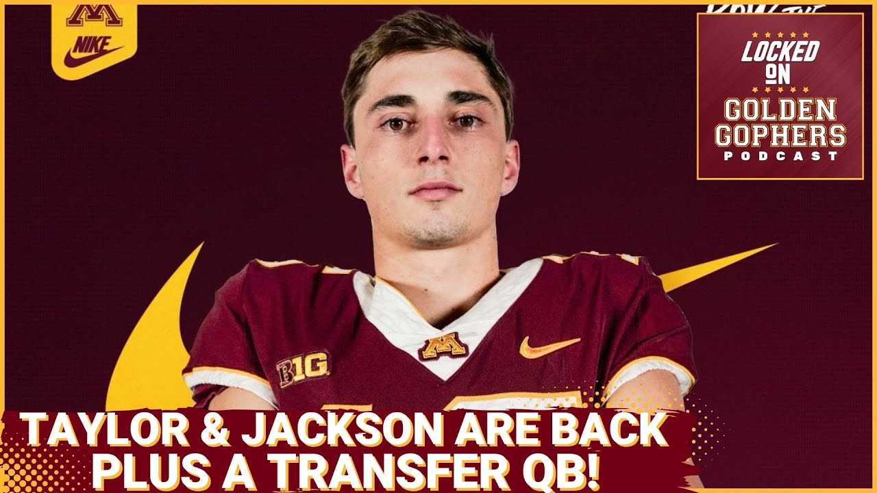 Minnesota Gophers Land a Transfer QB in Max Brosmer + Darius Taylor ...