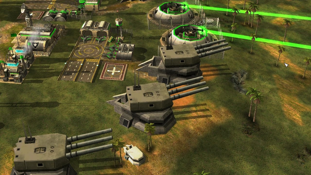 USA Supreme Commander vs 3 GLA BOSS - Command & Conquer Generals ...