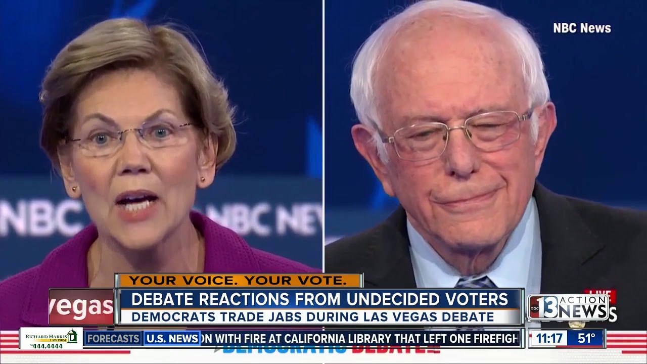 Debate reactions from undecided voters - YouTube