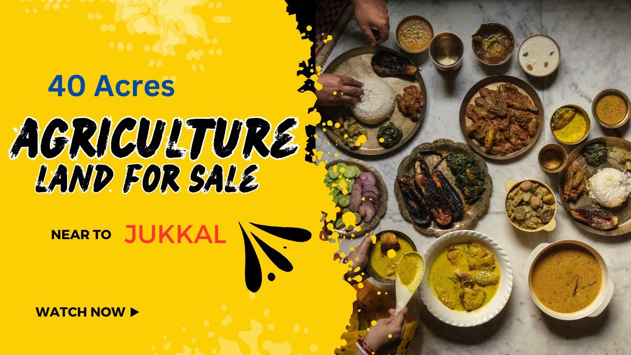 40 Acres land at jukkal - YouTube