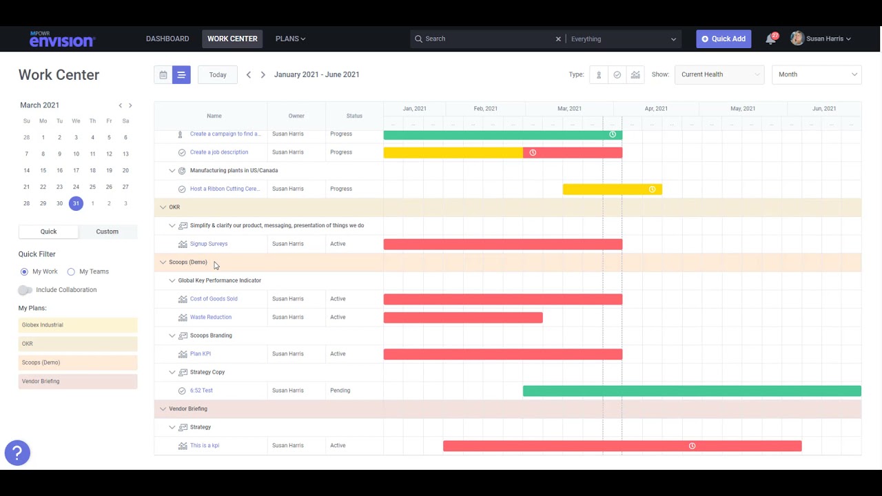MPOWR Envision March '21 Software Feature Release Video | Timeline View ...