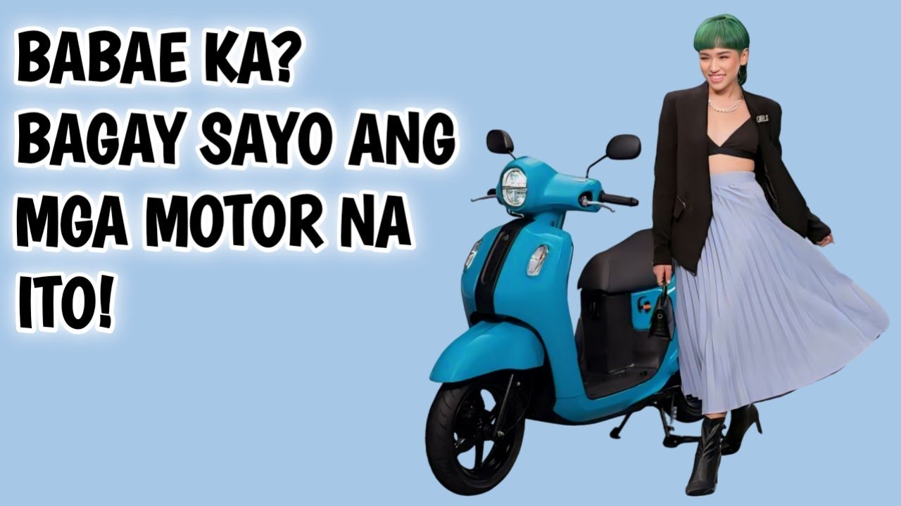 Top 7 scooter na pwede sa mga babae - YouTube