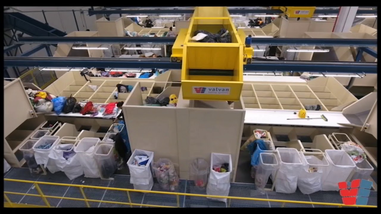 Sorting line 150t/day - YouTube