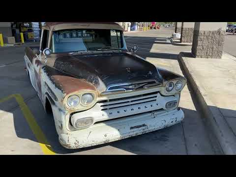 1959 Chevrolet Apache Fleetside Pickup Truck | Slammed | Patina | Classics | Arizona - YouTube