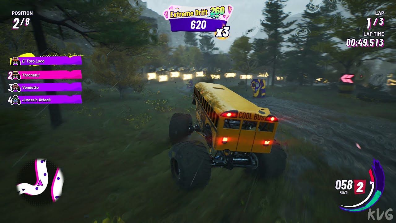 Monster Jam Showdown - Rainstorm Gameplay (PC UHD) [4K60FPS] - YouTube
