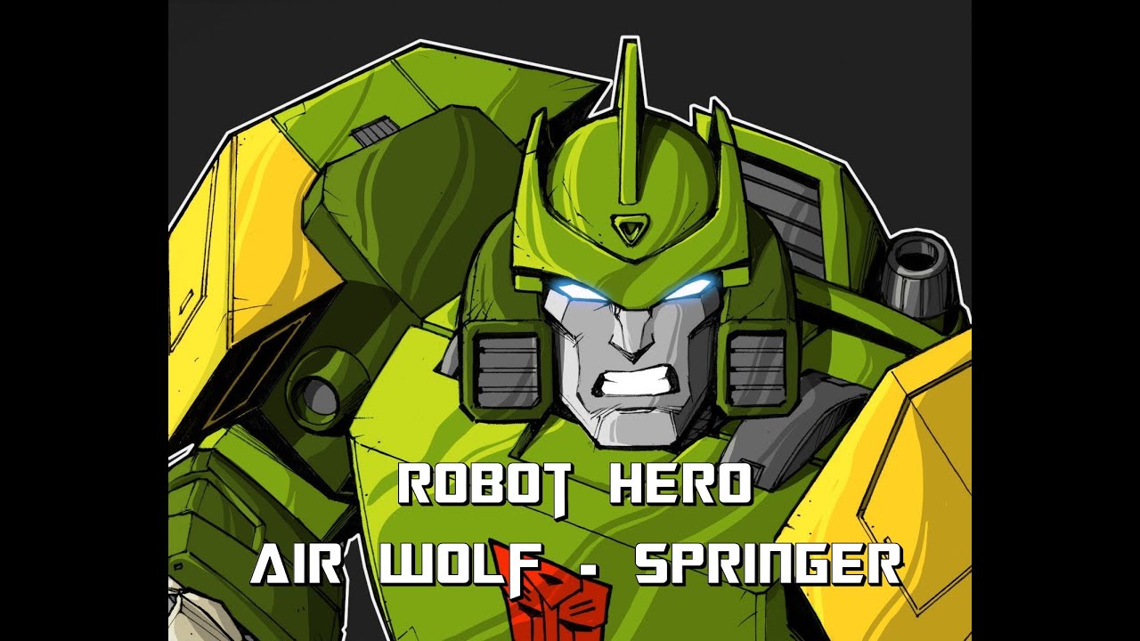 Robot Hero Air Wolf (Wofl) ....¿Masterpiece Springer? - YouTube