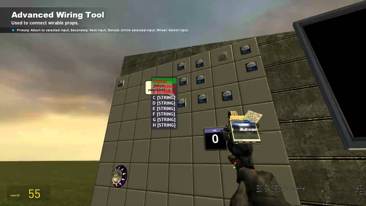 Garry's mod : Tutorial FR | Wire Gate [String] n°2 - YouTube