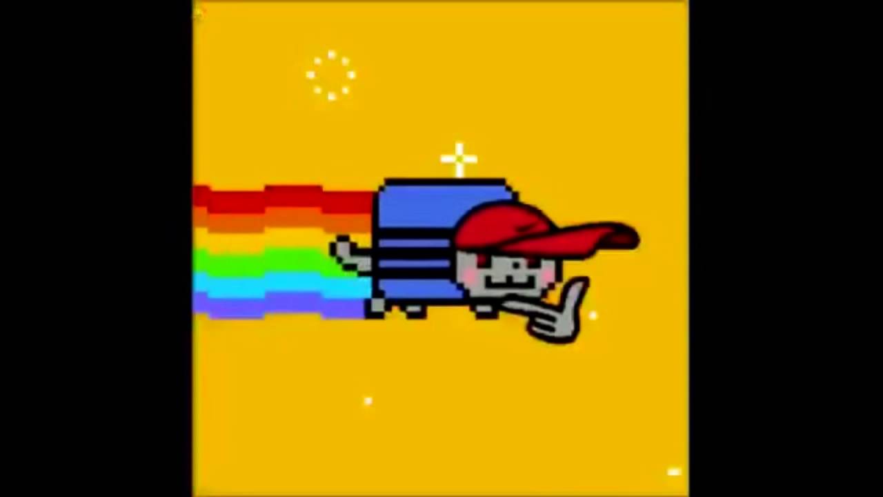 Scary Pop Up Nyan Cat Around The World Tour - Cumbia - YouTube