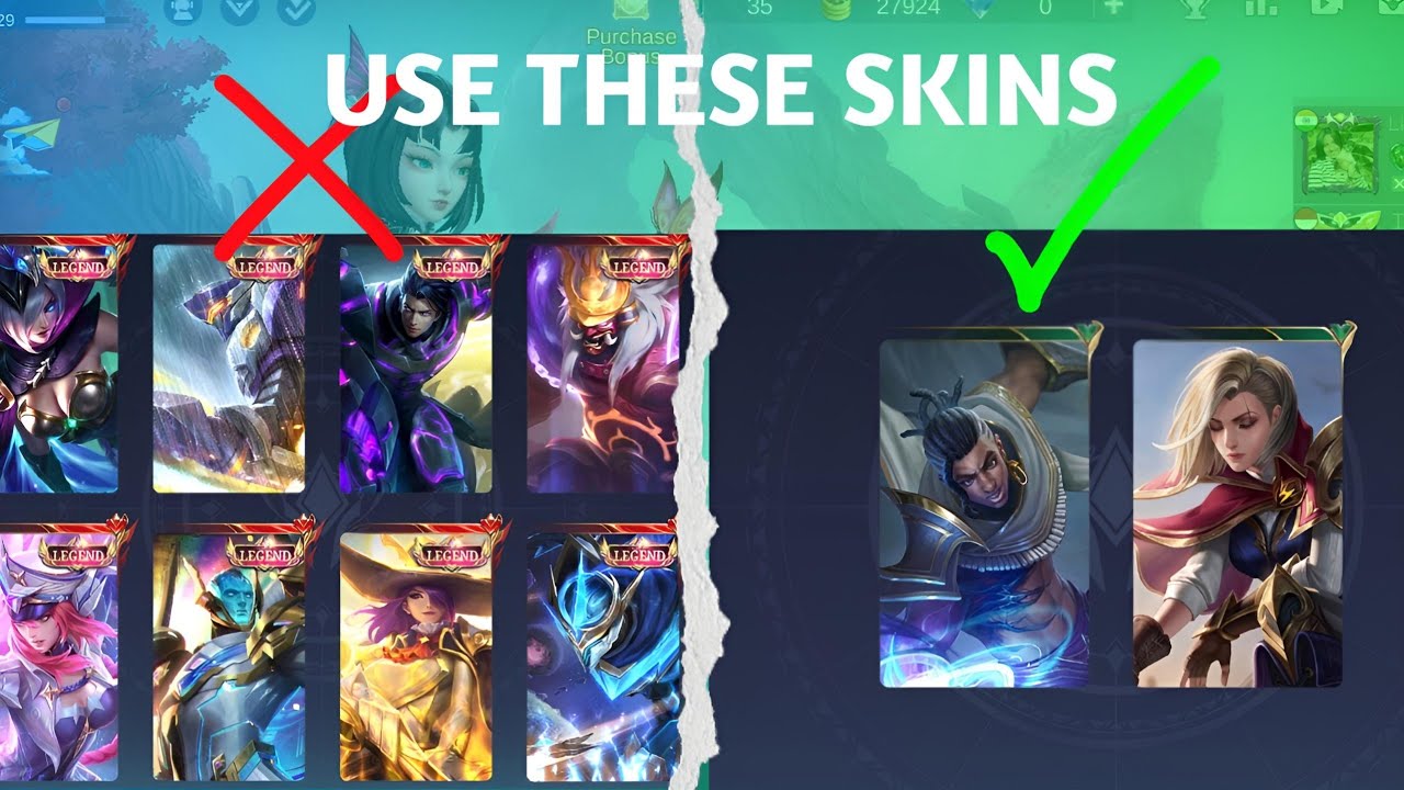 Best Skins To Showcase in MLBB! - YouTube