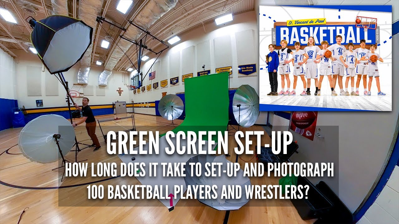 Green Screen Set-Up: How Long Does it Take to Set-Up & Photograph 100 ...