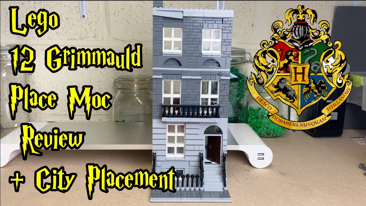Lego 12 Grimmauld Place Moc Review + City Placement! B.L.H. Part V ...