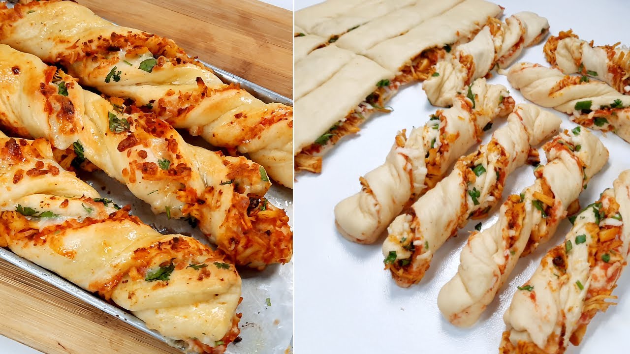 This is the MOST DELICIOUS I have ever eaten! | Chicken cheese twister ...