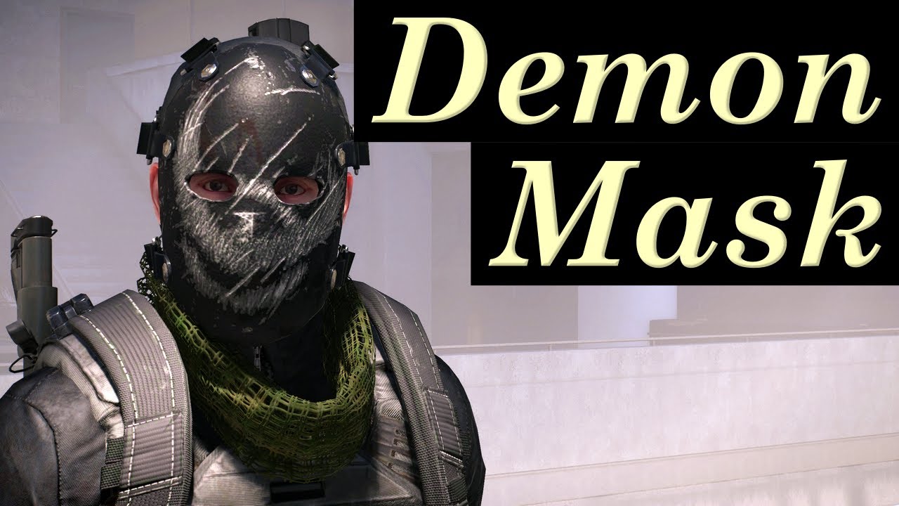 Division 2 Demon Mask - YouTube