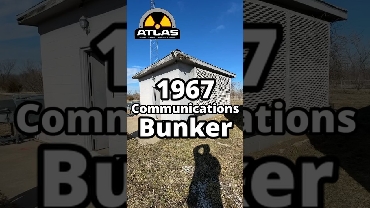 Touring a 1967 AT&T Communications Bunker! ☎️ #bunker #prepper # ...