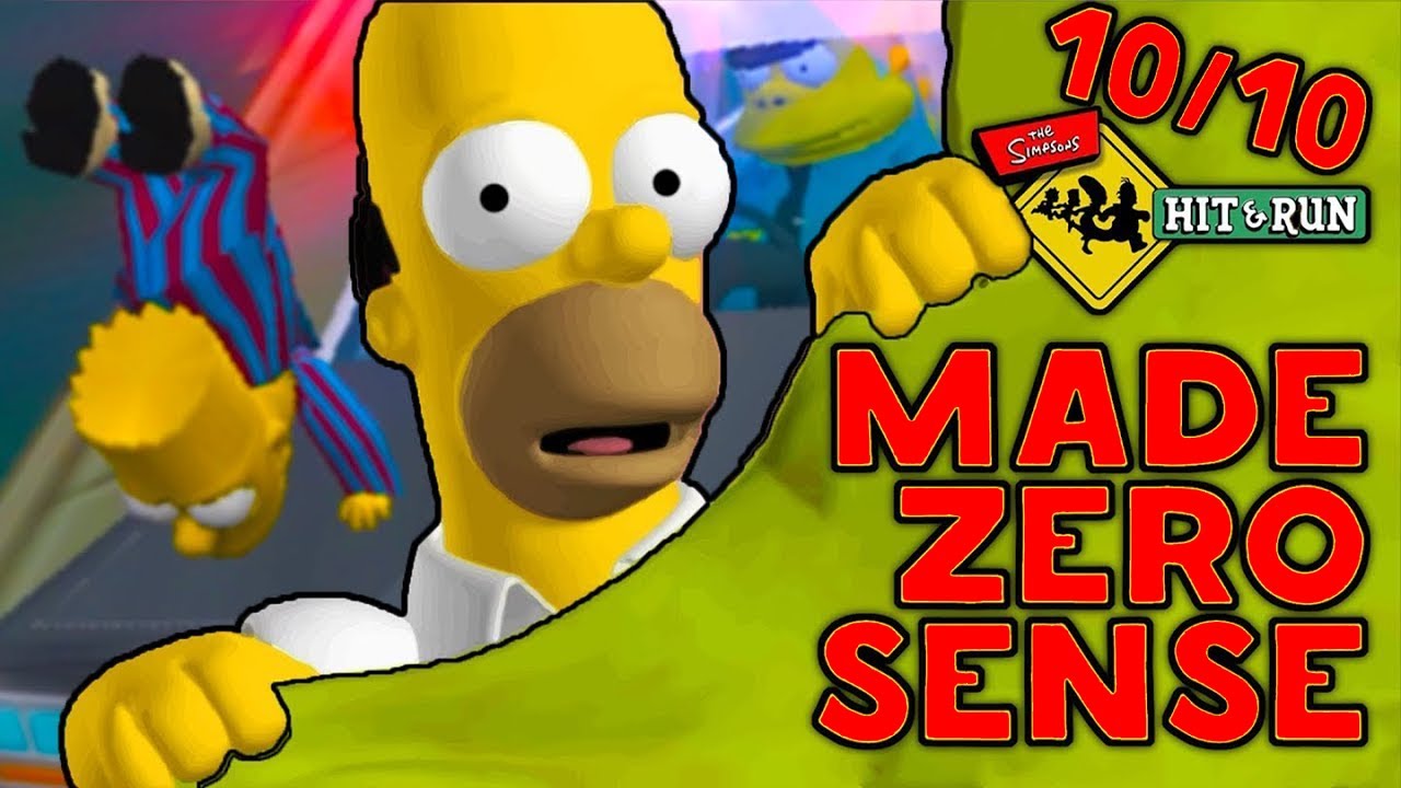I Played The Simpsons: Hit & Run SO You Don't Have To! | Nostalgia ...