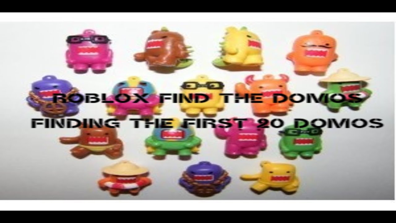 ROBLOX FIND THE DOMOS | FINDING THE FIRST 20 DOMOS | ROBLOX - YouTube