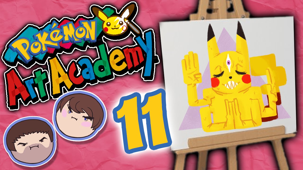 Pokemon Art Academy: Good Grief - PART 11 - Grumpcade - YouTube