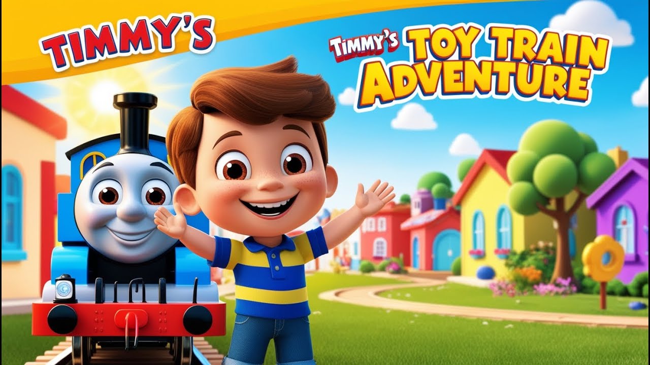 Timmy's Toy Train Adventure: A Fun Journey Through Town | Zarin Subha ...