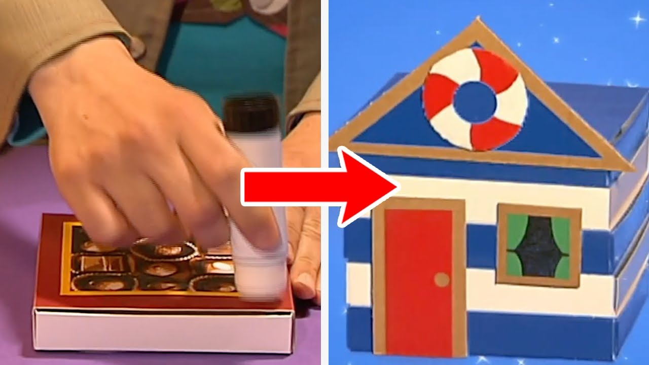 CLEVER MINI BEACH HUT MAKE AT HOME! Mister Maker - YouTube