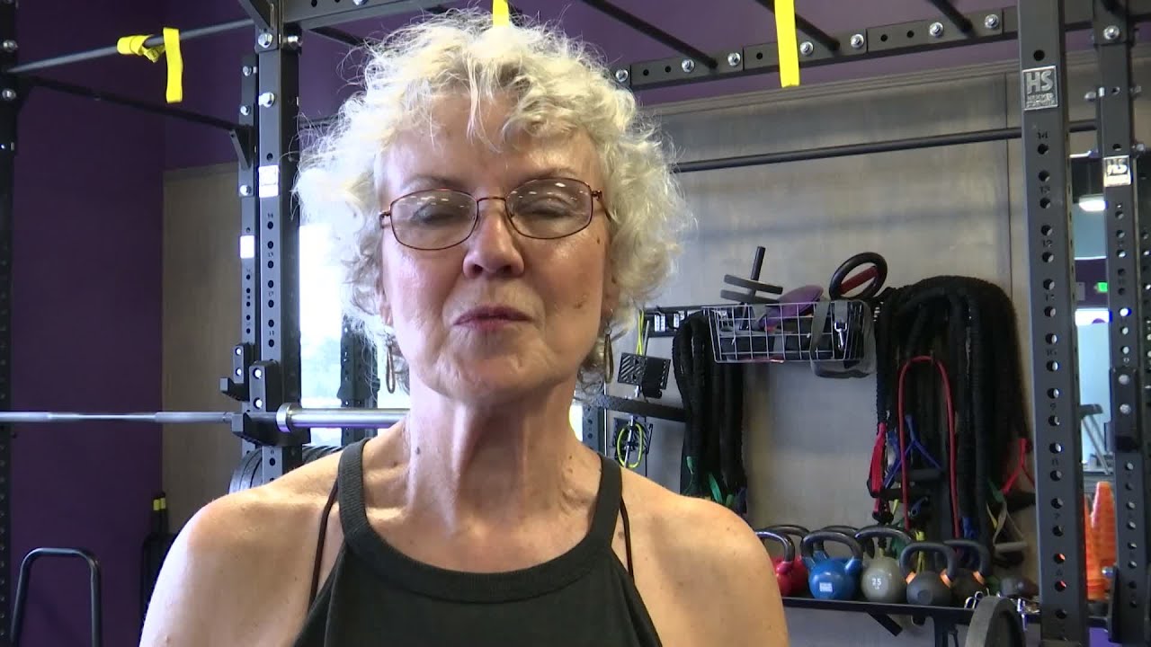 70 Year Old Trainer Inspires Older Adults to Get Fit - YouTube
