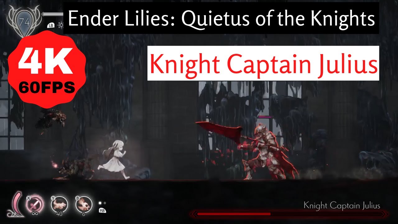 Ender Lilies: Quietus of the Knights | Knight Captain Julius Location ...