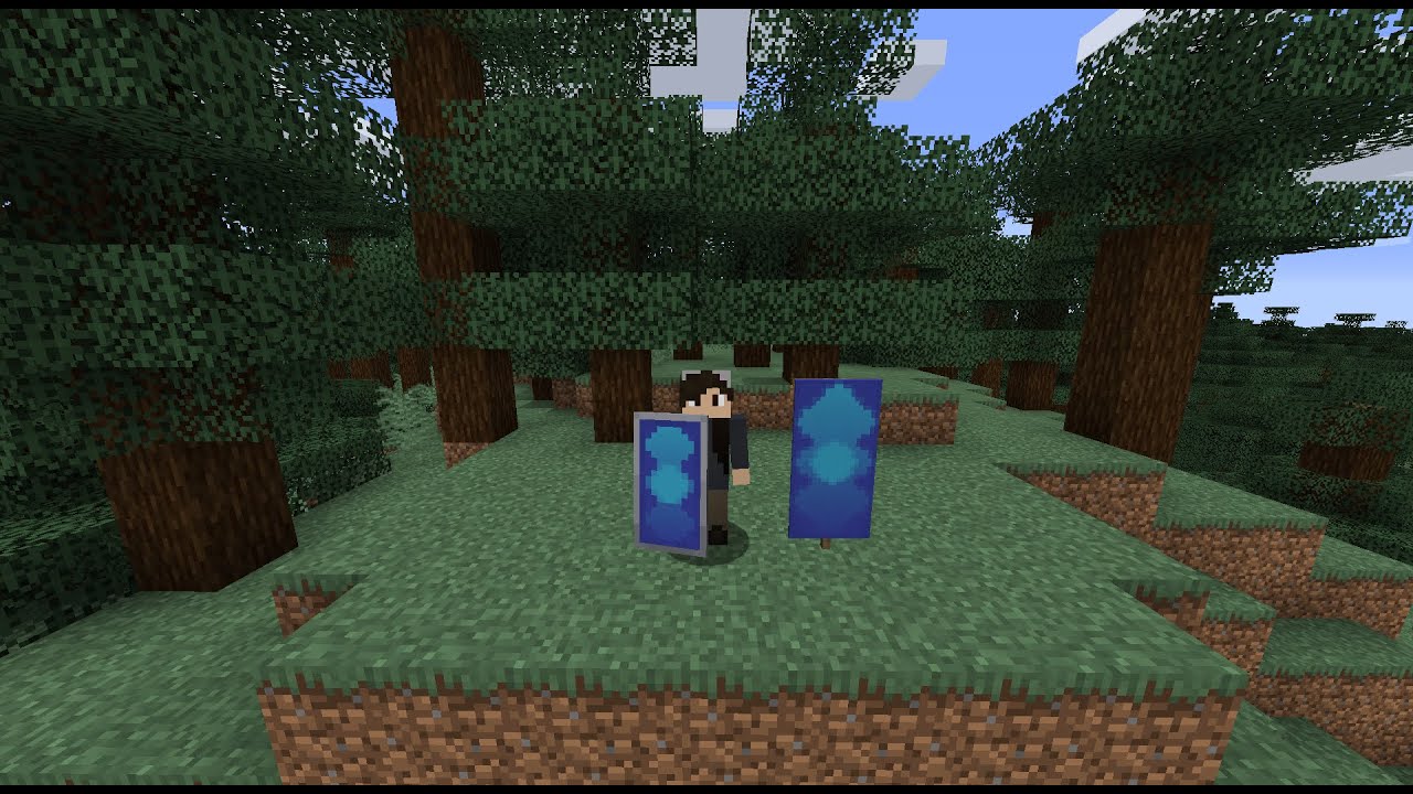 Minecraft Tutorial - How to make my Fan-made Ocean Steve Banner and ...