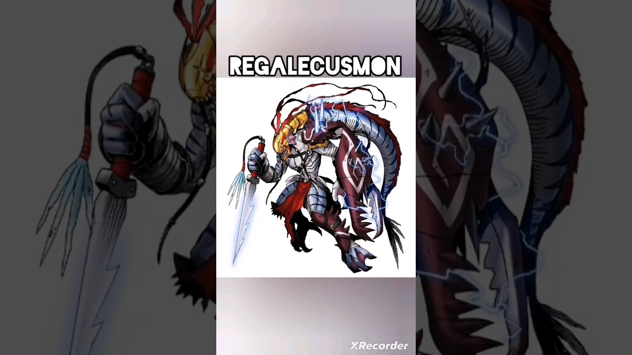REGALECUSMON #short #shorts #digimon - YouTube