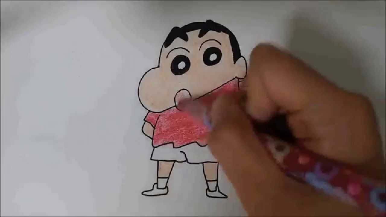 쉬운 짱구 그리기 짱구 그리는 방법 Youtube