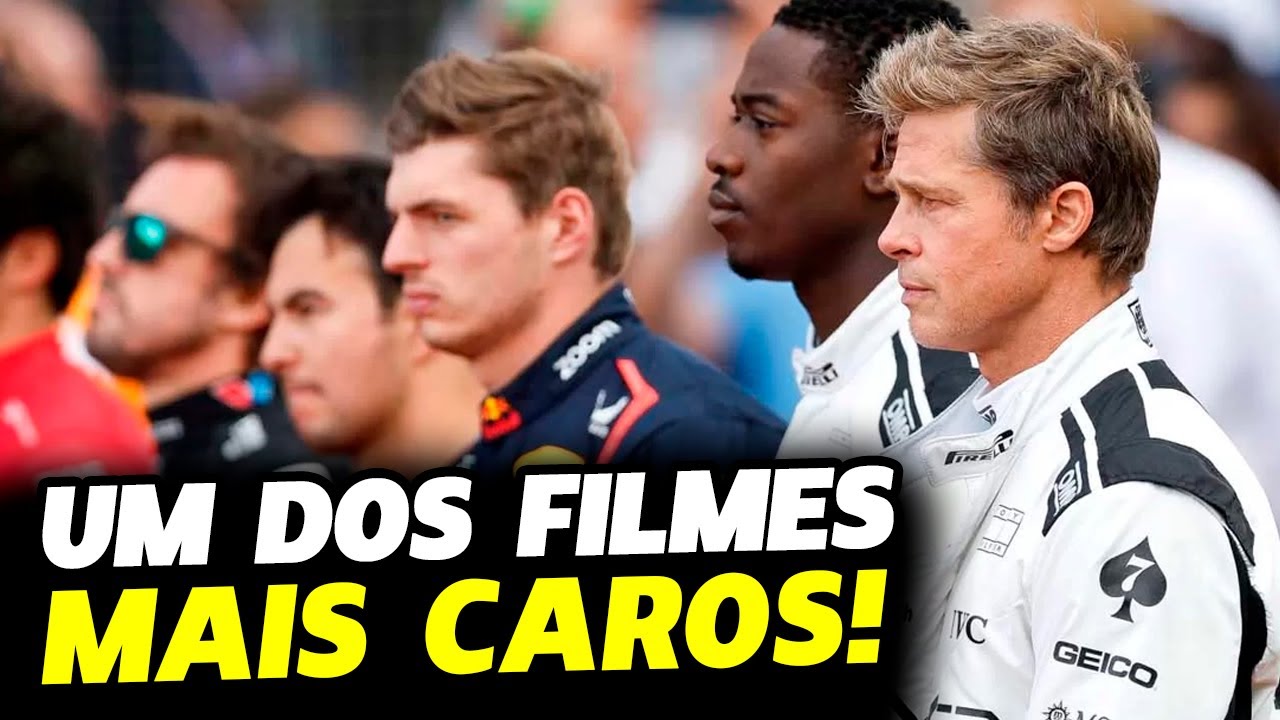 FILME SOBRE A F1 COM BRAD PITT JÁ É UM DOS MAIS CAROS DA HISTÓRIA ...