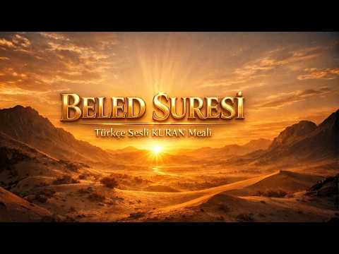 Beled Suresi Arapça Okunuşu ve Meali | Beled Suresi Dinle