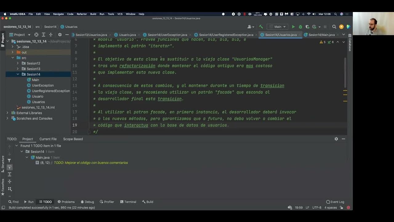Curso Java Avanzado - Sesión 14 - OpenBootcamp - YouTube