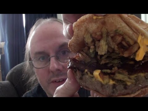 Burger King Million Dollar Whopper Maple Bourbon BBQ Taste Test - YouTube