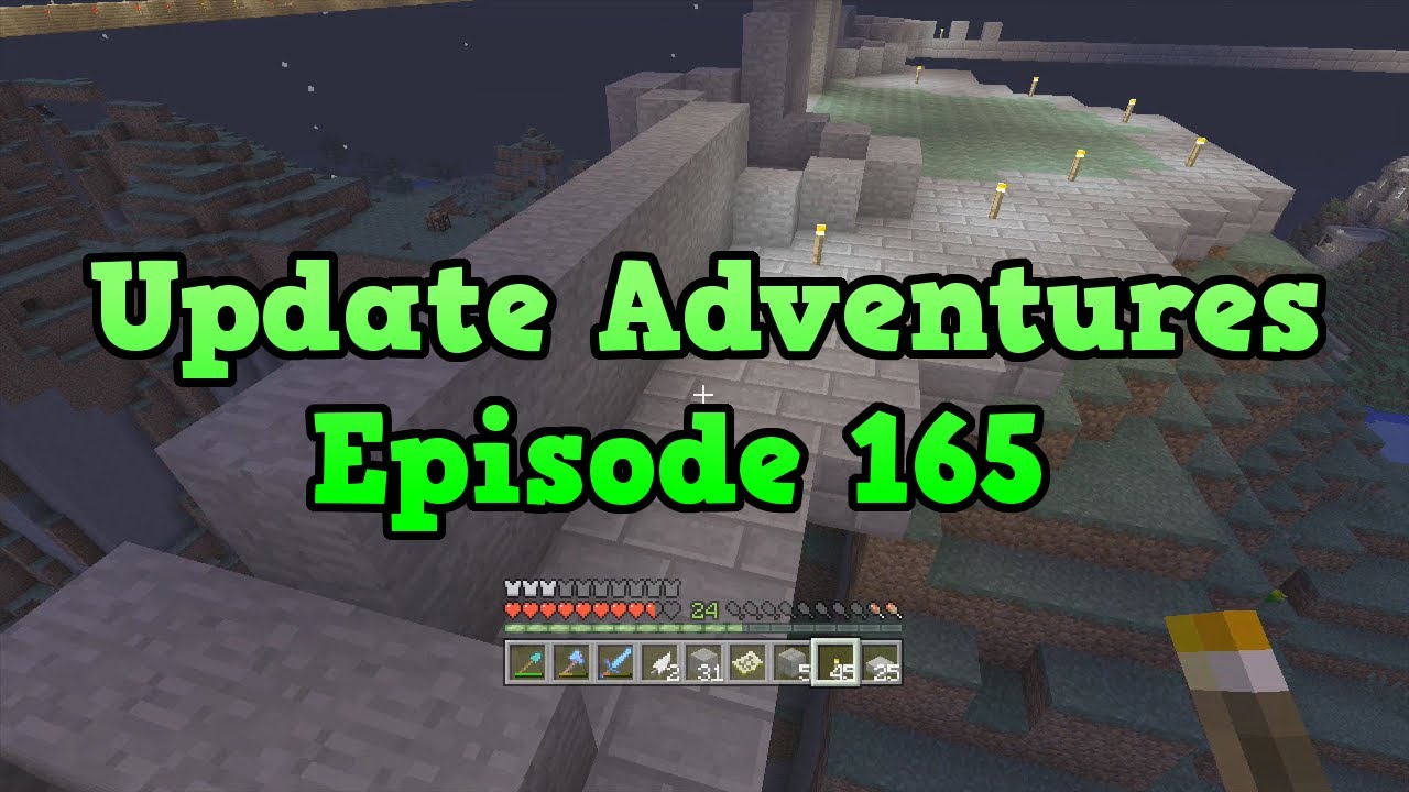 Minecraft Console #165 - Caves and Castle Build - YouTube