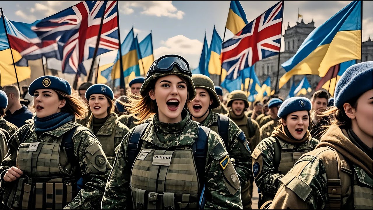 AMAZING! British-Ukrainian Female Troops Enter Kursk To Help The Front ...