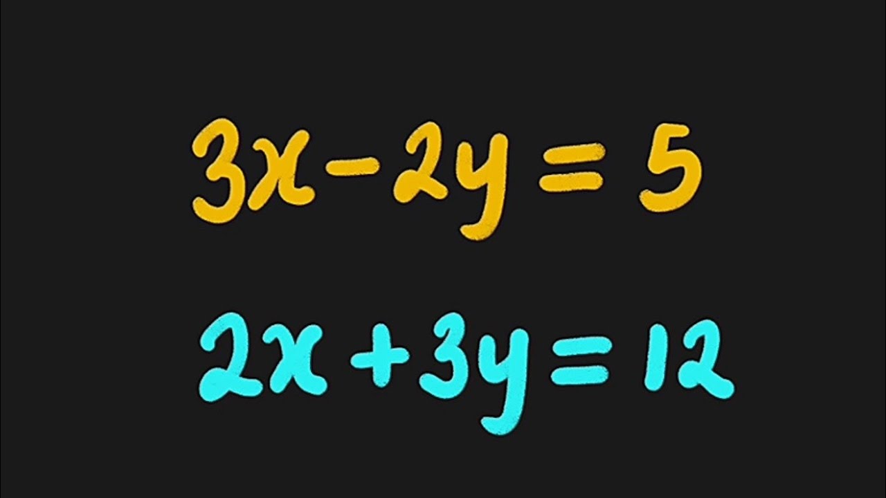 How To Solve Simultaneous Linear Equations Systematically YouTube how-to-solve-simultaneous-linear-equations-systematically-youtube