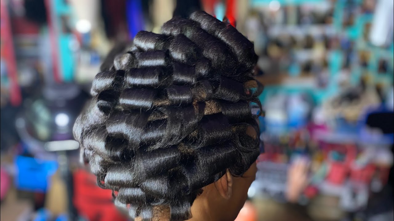 #20 smart perm application & style - YouTube