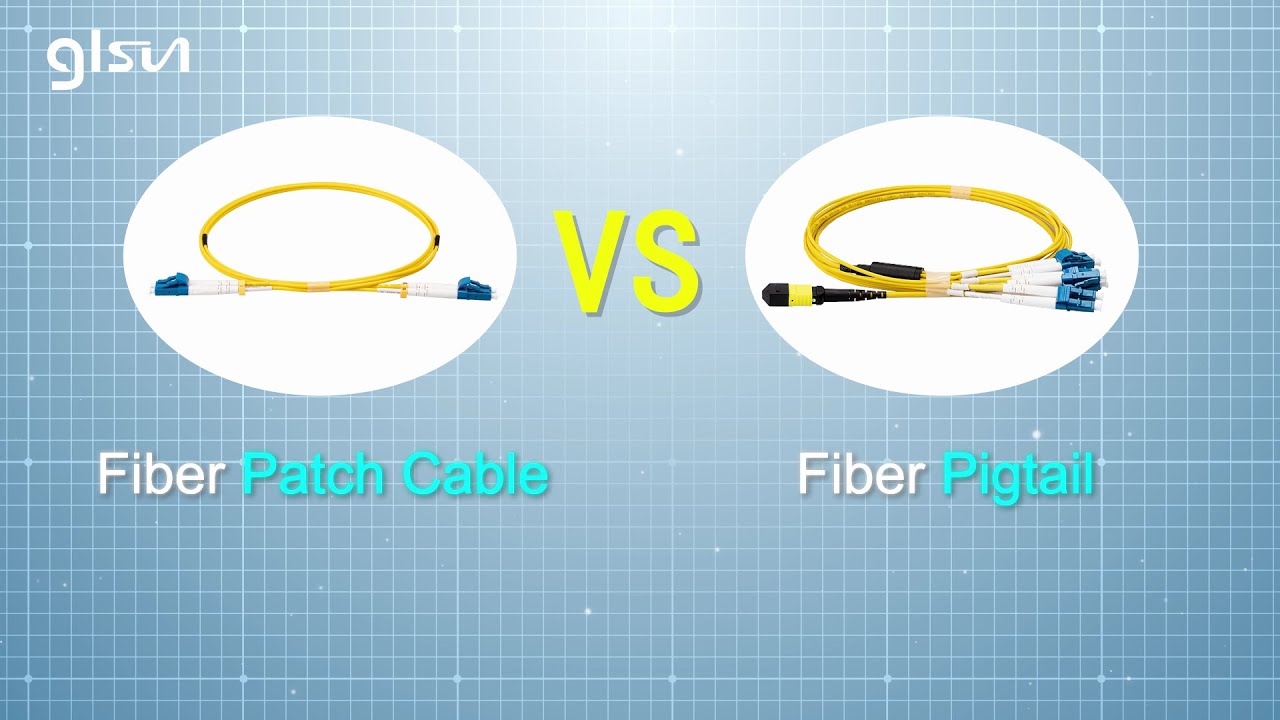 How to Distinguish Fiber Patch Cable and Fiber Pigtails? - YouTube