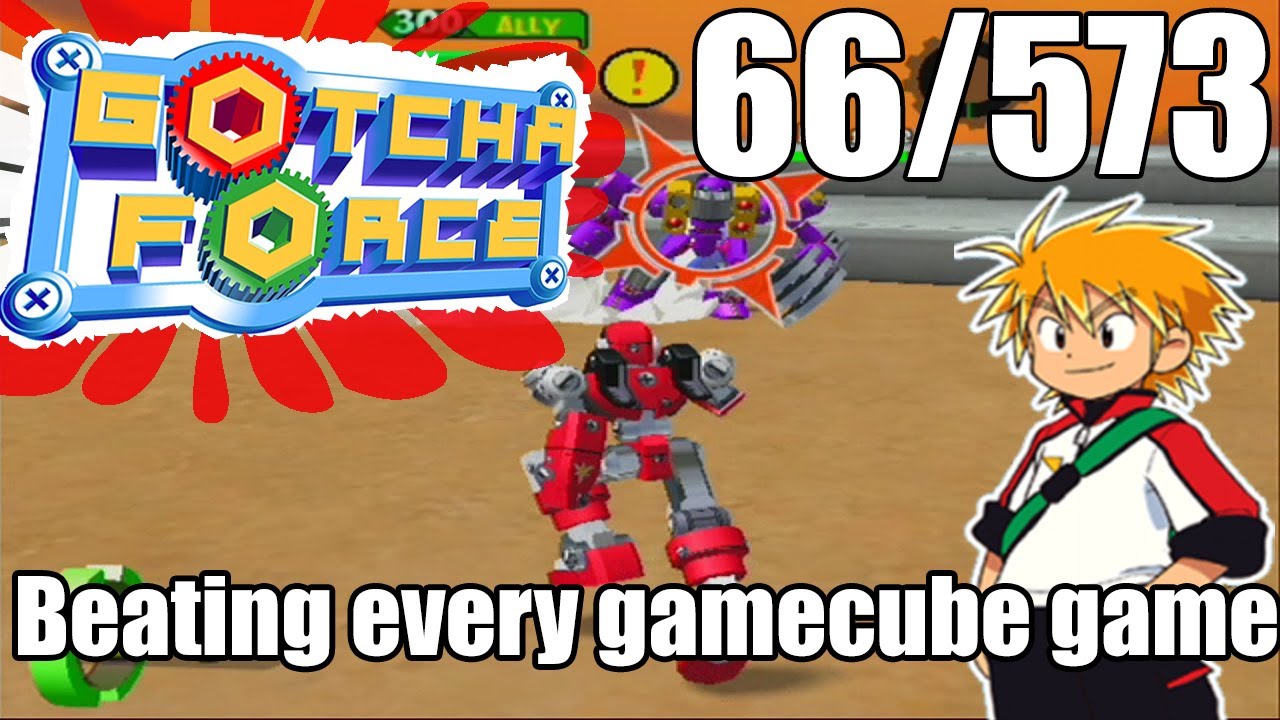 Beating Every GameCube Game: Gotcha Force - YouTube