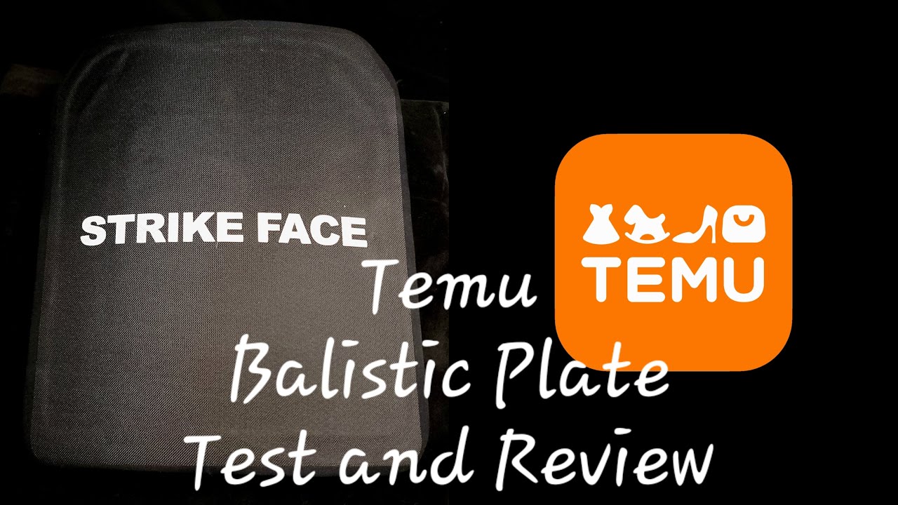 I tested a Balistic Plate from TEMU so you don't have to! - YouTube