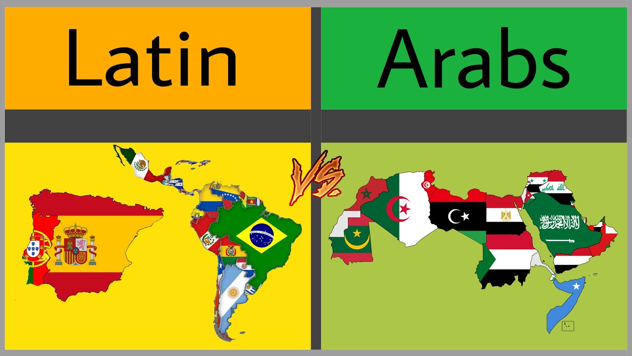 Latin Vs Arabs (Comparison) - YouTube