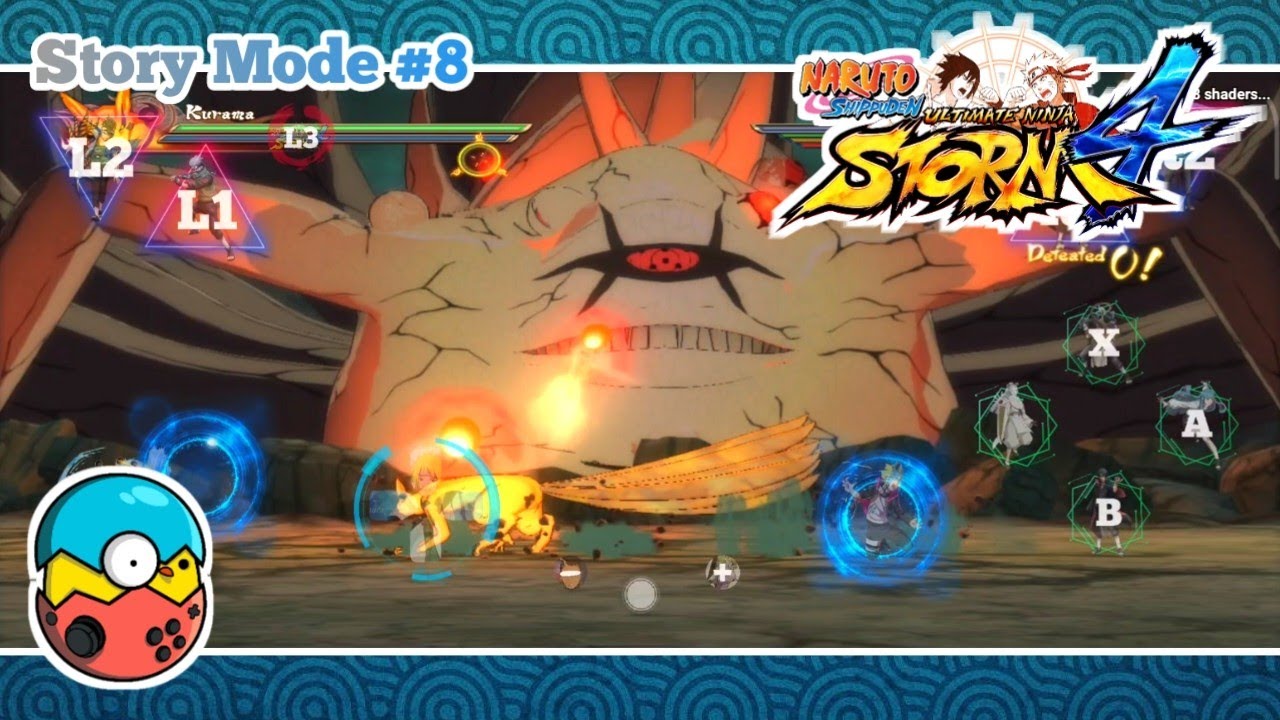Naruto Storm 4 Story Mode Part8 | Egg NS Emulator - YouTube