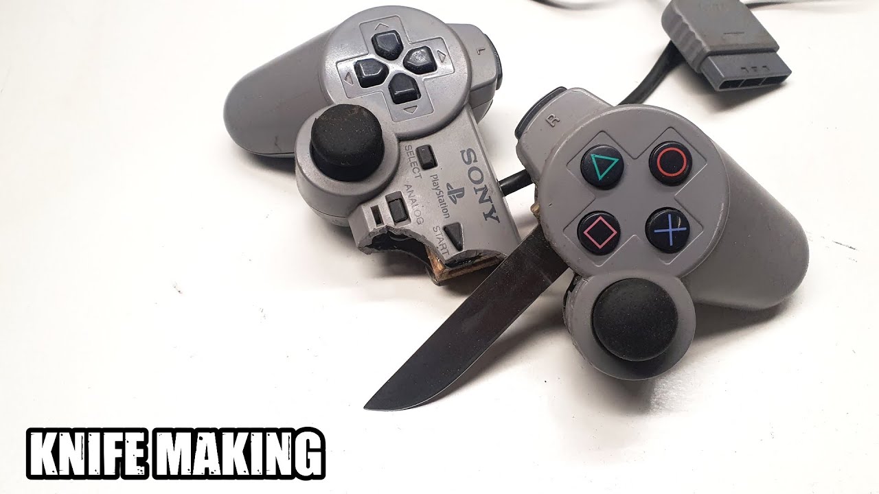 Knife Hidden in Playstation Controller - YouTube
