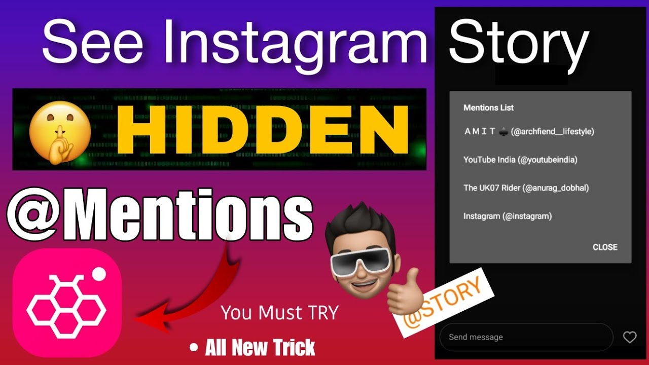 Hidden Instagram Story Mentions: The Ultron Tech Method Revealed! - YouTube