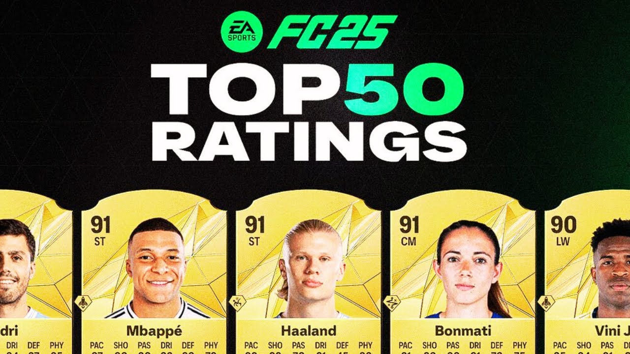 WE REVIEWED THE TOP 50 RATED CARDS FOR EA FC 25 - YouTube